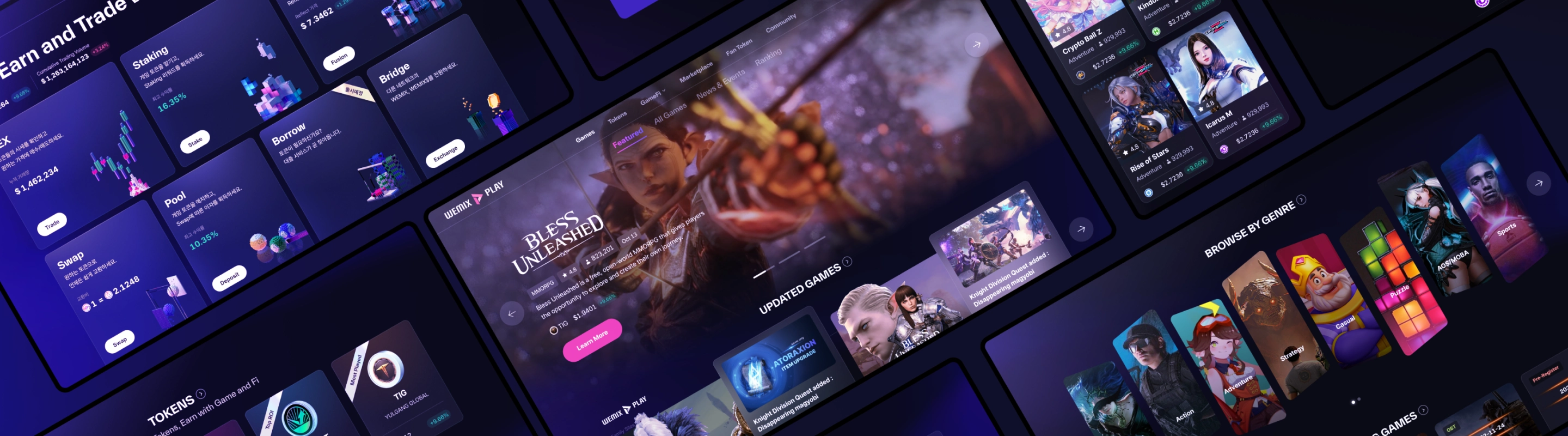 WEMIX PLAY | Work | pxd